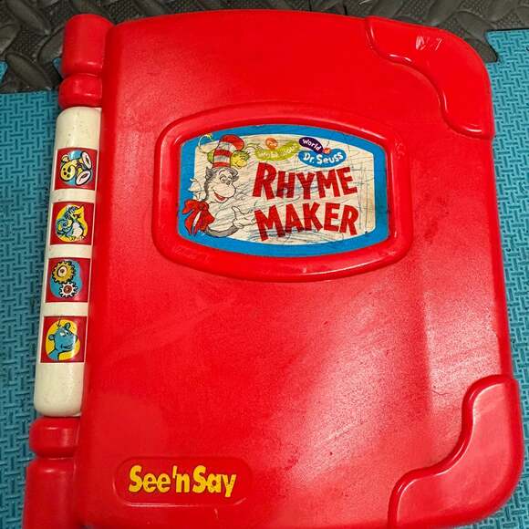 Mattel | Toys | Vintage 997 Dr Seuss See N Say Rhyme Maker Toy Works ...